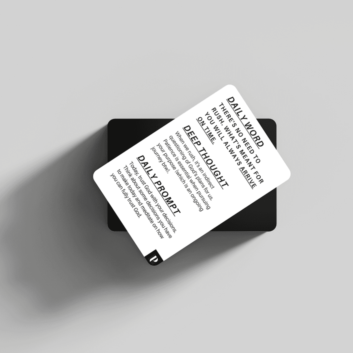 Privée 60-Day Devotional Card Deck - xoNecole